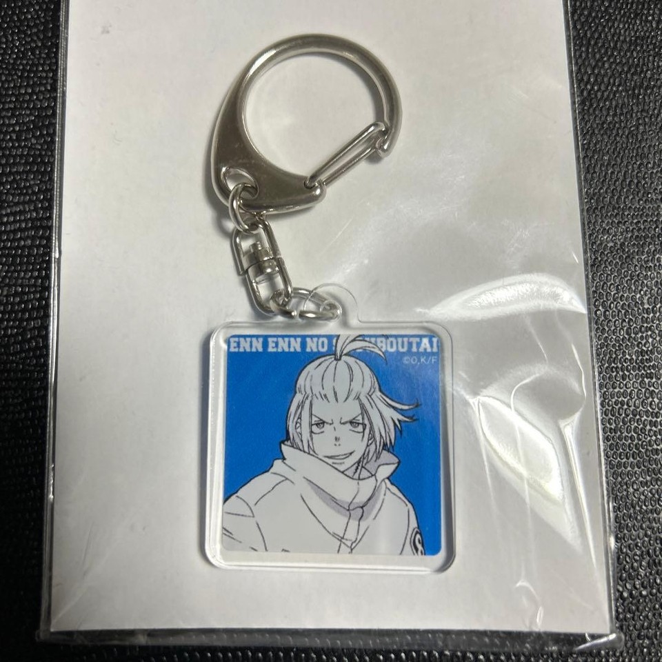 Arthur Boyle Fire Force Acrylic Keychain Original Art | eBay UK