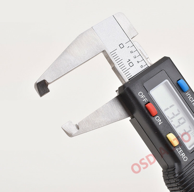 DISC ROTOR BRAKE ELECTRONIC DIGITAL CALIPERS VERNIER MEASURING TOOL ...