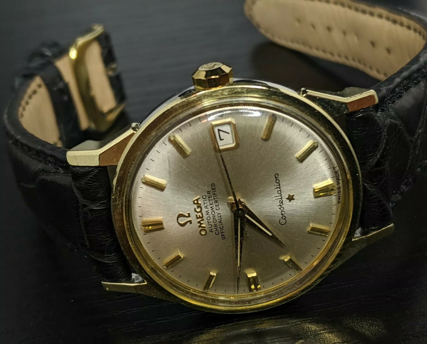 1967 Omega Constellation chronometer 168005 CB SERVICED Ω564 vintage ...