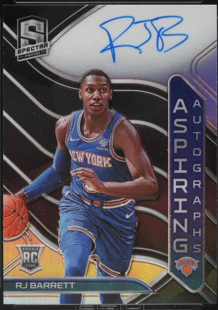 2019-20 Panini Spectra - Aspiring Autographs RJ Barrett #AA-RJB /49 (AU ...