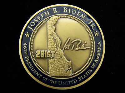 POTUS Joseph R Biden 46th President of the United States Challenge Coin ...