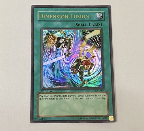Yu-Gi-Oh! Dimensional Fusion IOC-094 Ultra Rare 1st Edition LP | eBay