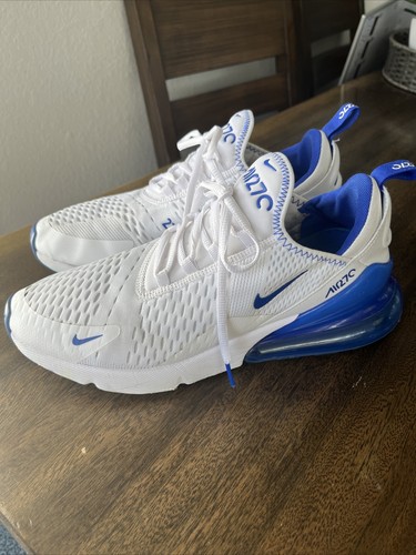Nike Air Max 270 Kentucky DH0268-100 Rare White Blue Shoe Sneakers Men ...