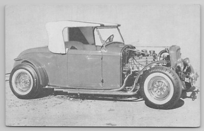 1932 Ford Hot Rod with 1924 T-Model Fenders Arcade Exhibit Card Mike ...