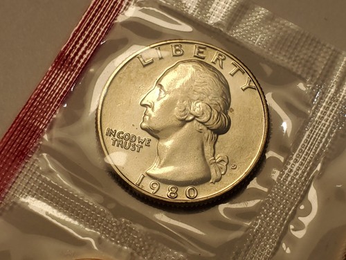 1980 D US Uncirculated 25 Cent Washington Quarter UNC | eBay