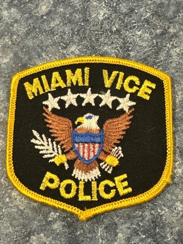 Miami Vice Police Patch | eBay
