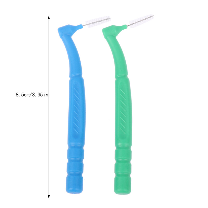L-shaped Orthodontics Braces Interdental Brush Clean Between Teeth | eBay