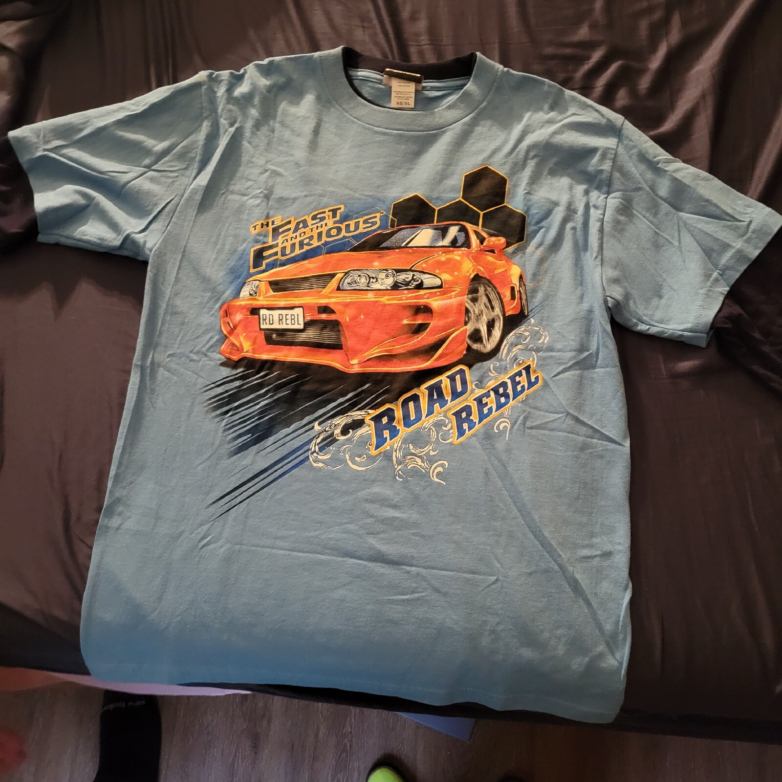 2001 The Fast And The Furious Road Rebel Shirt Size … - Gem
