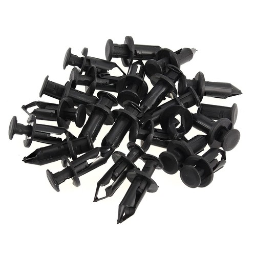 100x 8mm Fender Clips Body Rivets Push Pin for ATV HONDA TRX300EX 450R ...