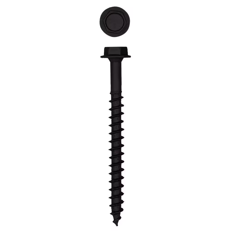 1/4 In. X 3 In. Exterior Hex Head Structural Wood Lag Screws Powerlags ...
