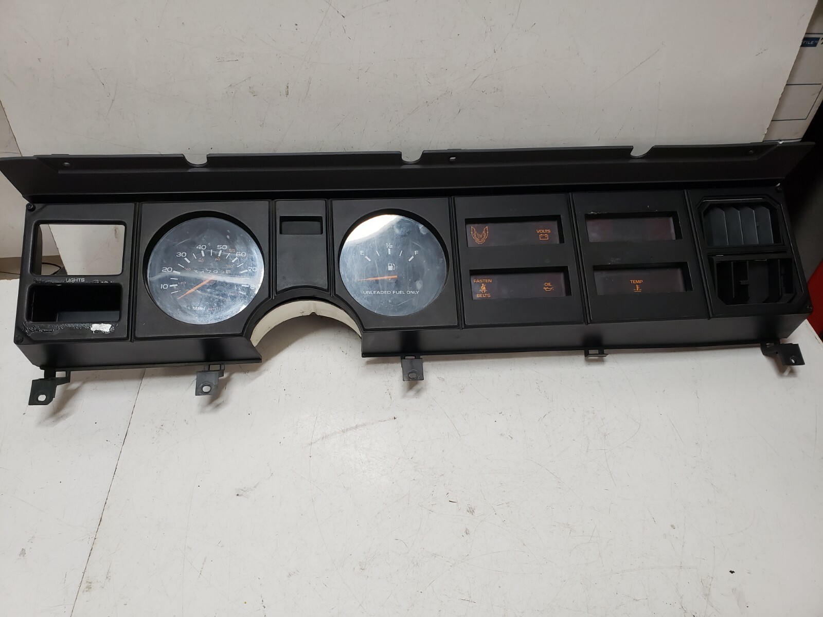 1982-1985 Pontiac Firebird Instrument Cluster with Bezel | eBay
