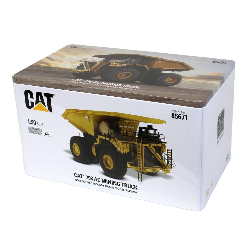 Cat 798 AC Mining Truck - High Line Diecast Masters 1:50 Scale Model ...