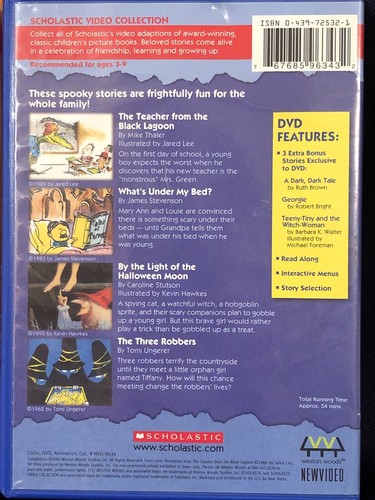 6 DVD Lot Scholastic Video Collection! Corduroy, Chicka, Mama A Llama ...