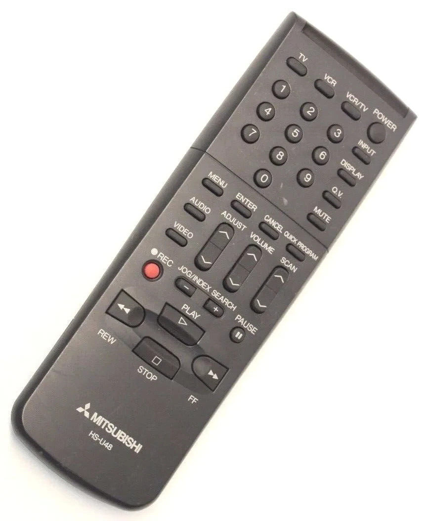 Original Mitsubishi HS-U48 Remote Control for TV VCR with batteries | eBay