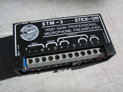 Radio Design Labs STM-3 Stick-On High Gain Professional Microphone ...