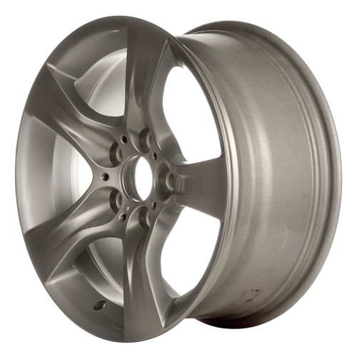 17x8 5 Spoke Refurbished Front Aluminum Wheel Painted Silver 560-71452 ...