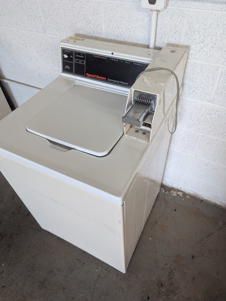 Speed Queen Commercial Coin Op Top Load Washer 1PH 120V 60HZ - Coin ...