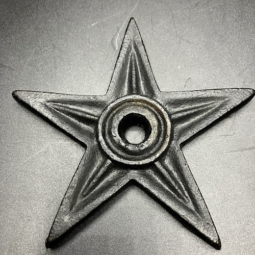4 in Cast Iron Star Architectural Stress Washer Texas Lone Star Rustic ...