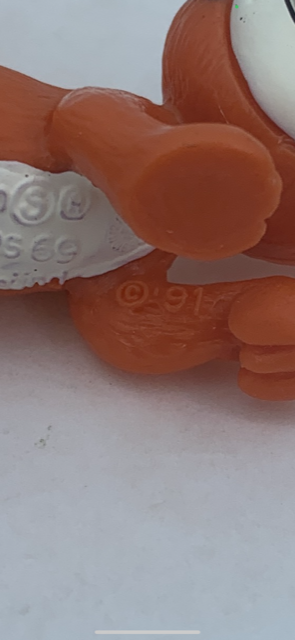 Smurfs 20411 Azrael Smurf Cat Gargamel Pet Vtg Figure Toy Schleich Peyo ...