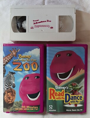 3 Barney VHS Tapes (1997-2003) 45986020178| eBay