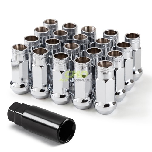 20 PCS OPEN END LUG NUTS CHROME 1/2"X20 WHEEL NUT SET | For MAZDA | eBay