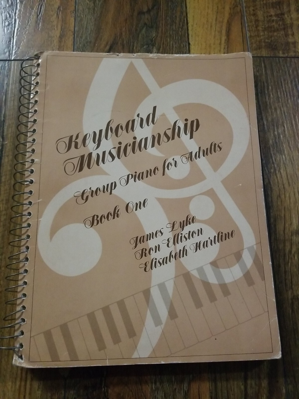 Keyboard Musicianship Group Piano for Adults Book One - Vintage 1979 ...