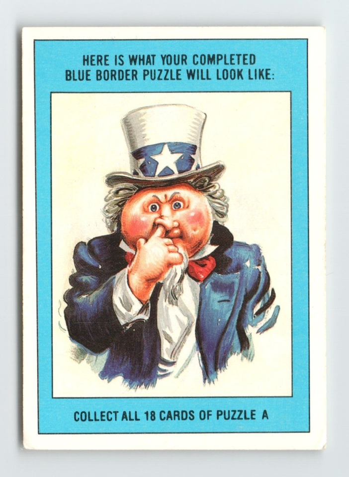 1986 Topps Garbage Pail Kids Hot Head Harvey #87a Completed Puzzle | eBay
