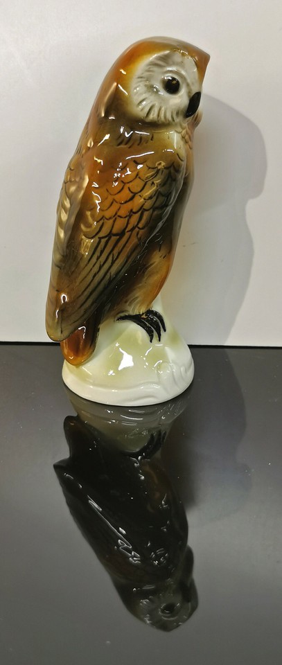 9942952-ds Wagner&Apel Porcelain Figurine Bird Tawny Owl Owl H11cm | eBay