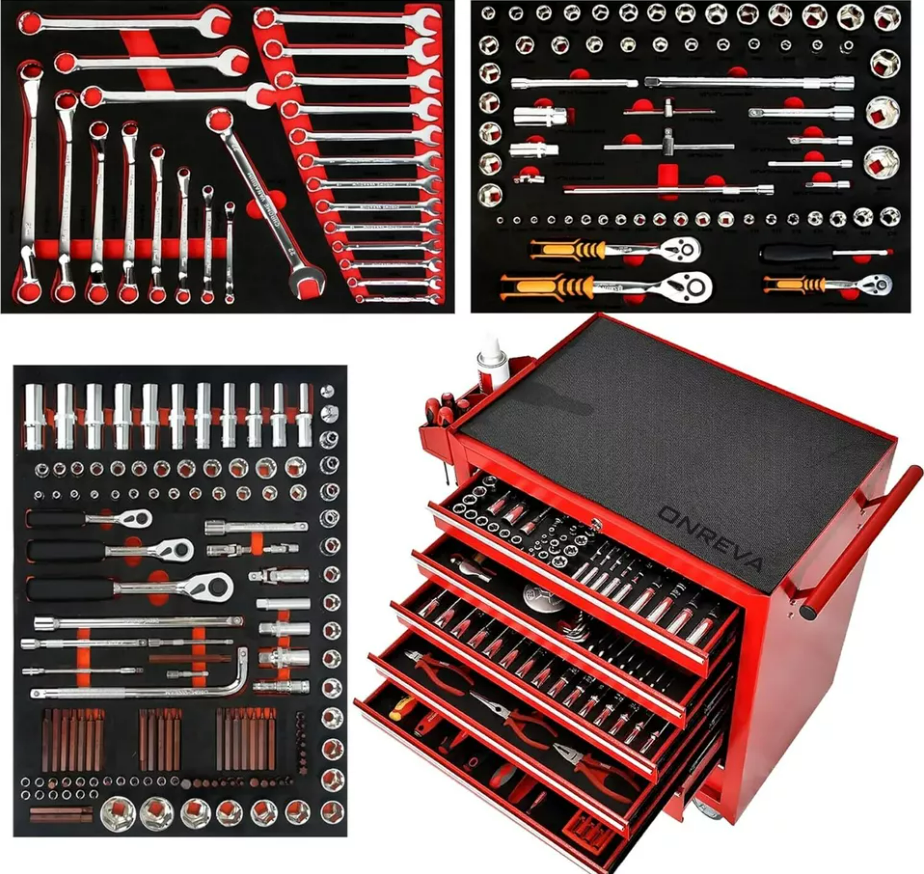 (3-Pack) Kaizen Foam Inserts Customizable Tool Box Shadow Foam ...