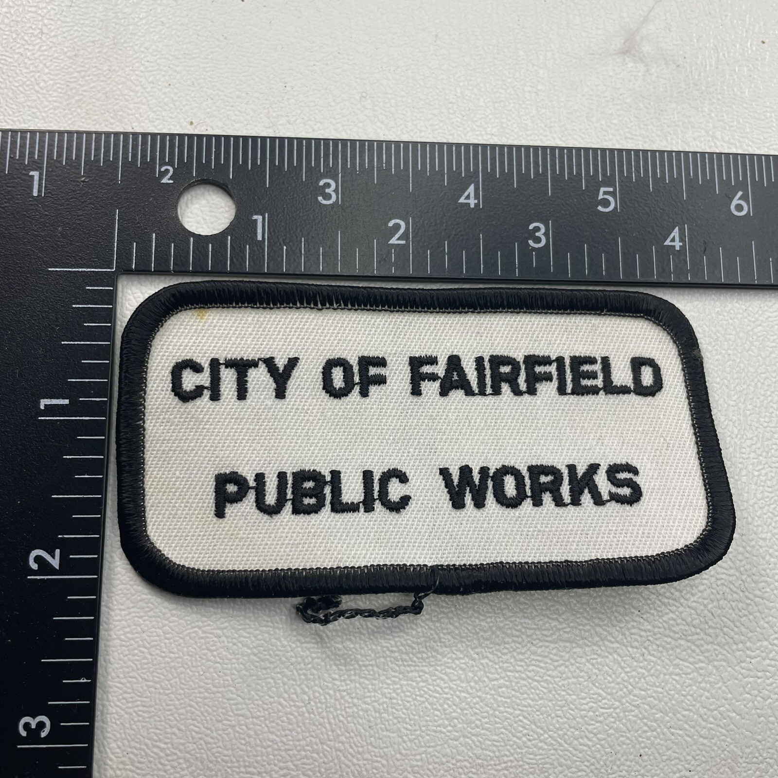 City Of Fairfield Public Works Patch 00RM | eBay