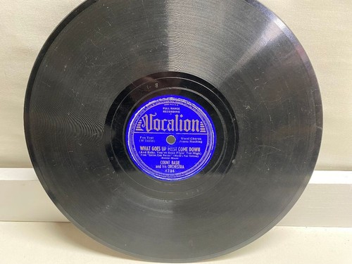 COUNT BASIE "What Goes Up Must Come Down" ~78rpm~ Vocalion Records ...
