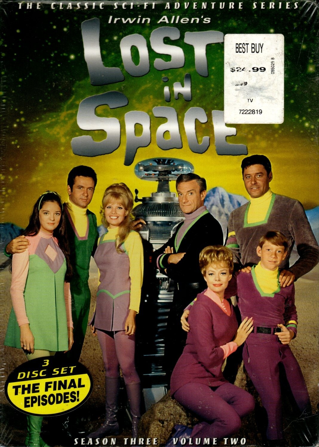 Lost in Space - Season 3: Vol. 2 (DVD, 2009, 3-Disc Set) for sale ...