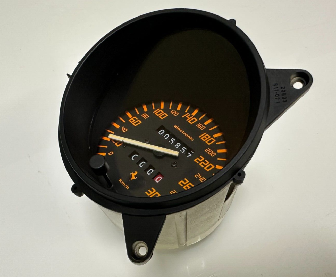 GENUINE FERRARI 348 355 F355 SPEEDO TACHOMETER KM KILOMETERS ...