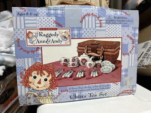 Raggedy Ann & Andy China Tea Set | eBay