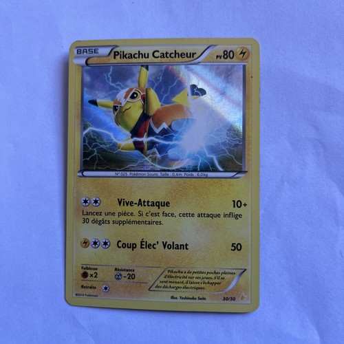carte pokemon pikachu catcheur PV SECRÈTE édition 2016 | eBay