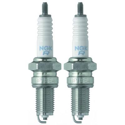 NGK Spark Plug 4929 (2-PACK); DPR8EA-9 12mm Copper Core Nickel, Flat ...