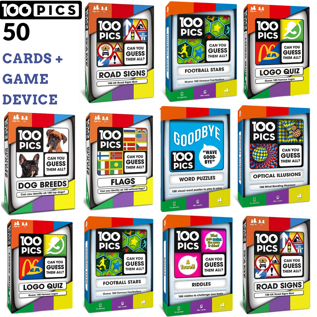 100 Wacky Things Card Game