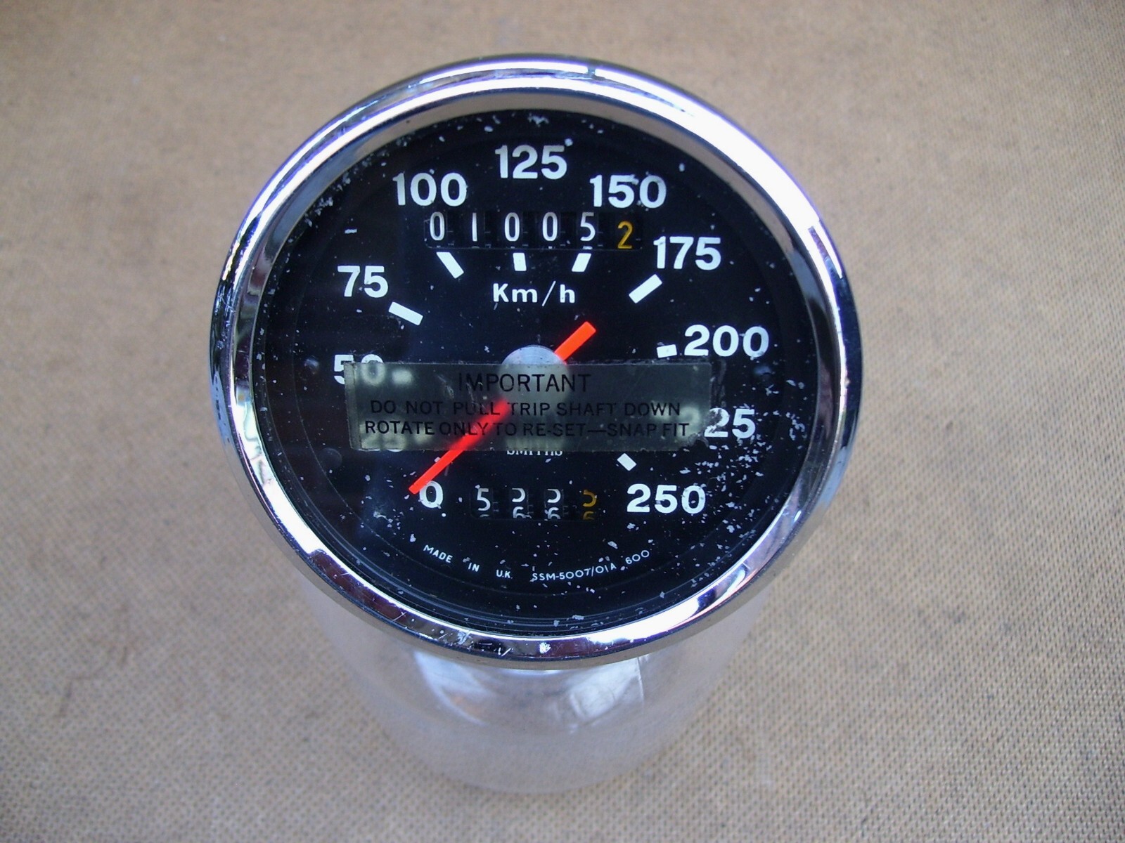 BSA/Triumph Genuine Smiths Km/h Speedometer SSM-5007/01A 600 Used | eBay UK