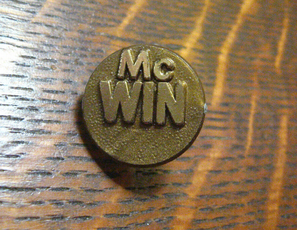 🍔 McDonald's McWin Lapel Pin - Vintage Mc Win Contest Promotion ...