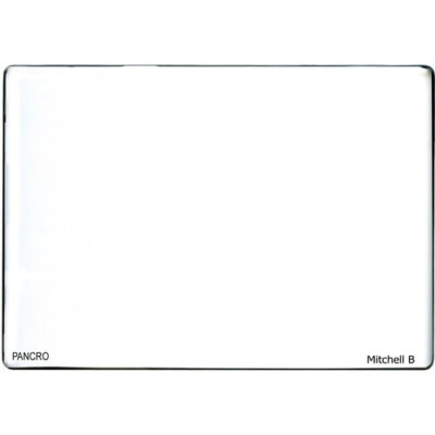 New 4x5.65" Pancro Mitchell Diffusion Glass Filter "B" - MFR # PAN004-B ...