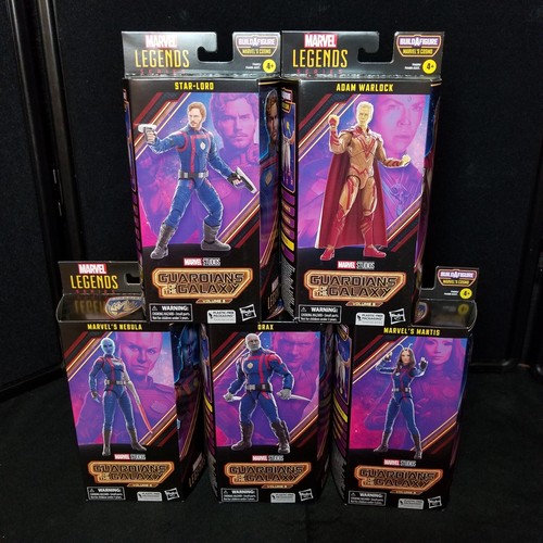 2023 Hasbro Marvel Legends Guardians of the Galaxy 5 Lot Cosmo BAF READ ...