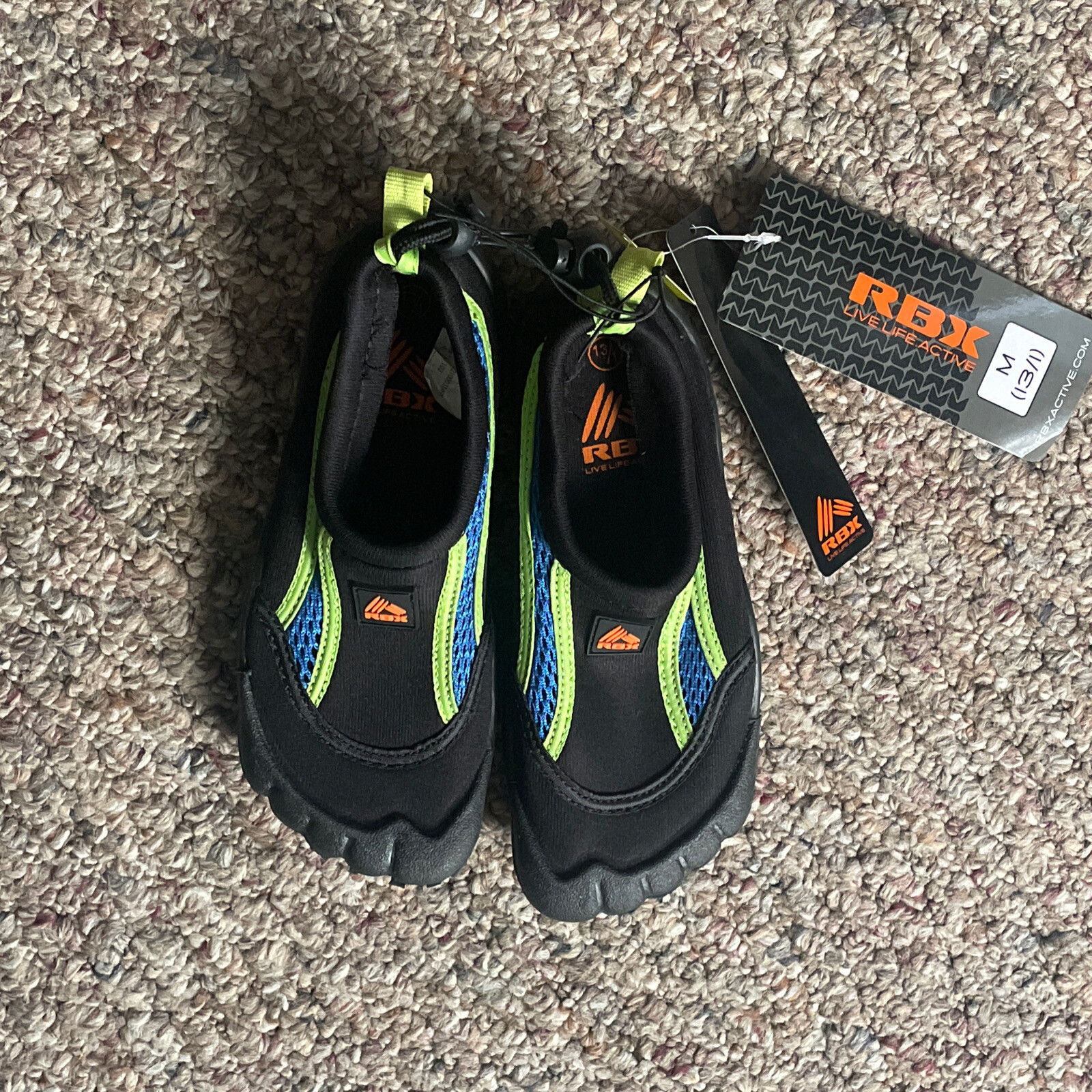 RBX Kids Slip-On Children's Water Shoes Boys & Girls Unisex Size 13/1 ...