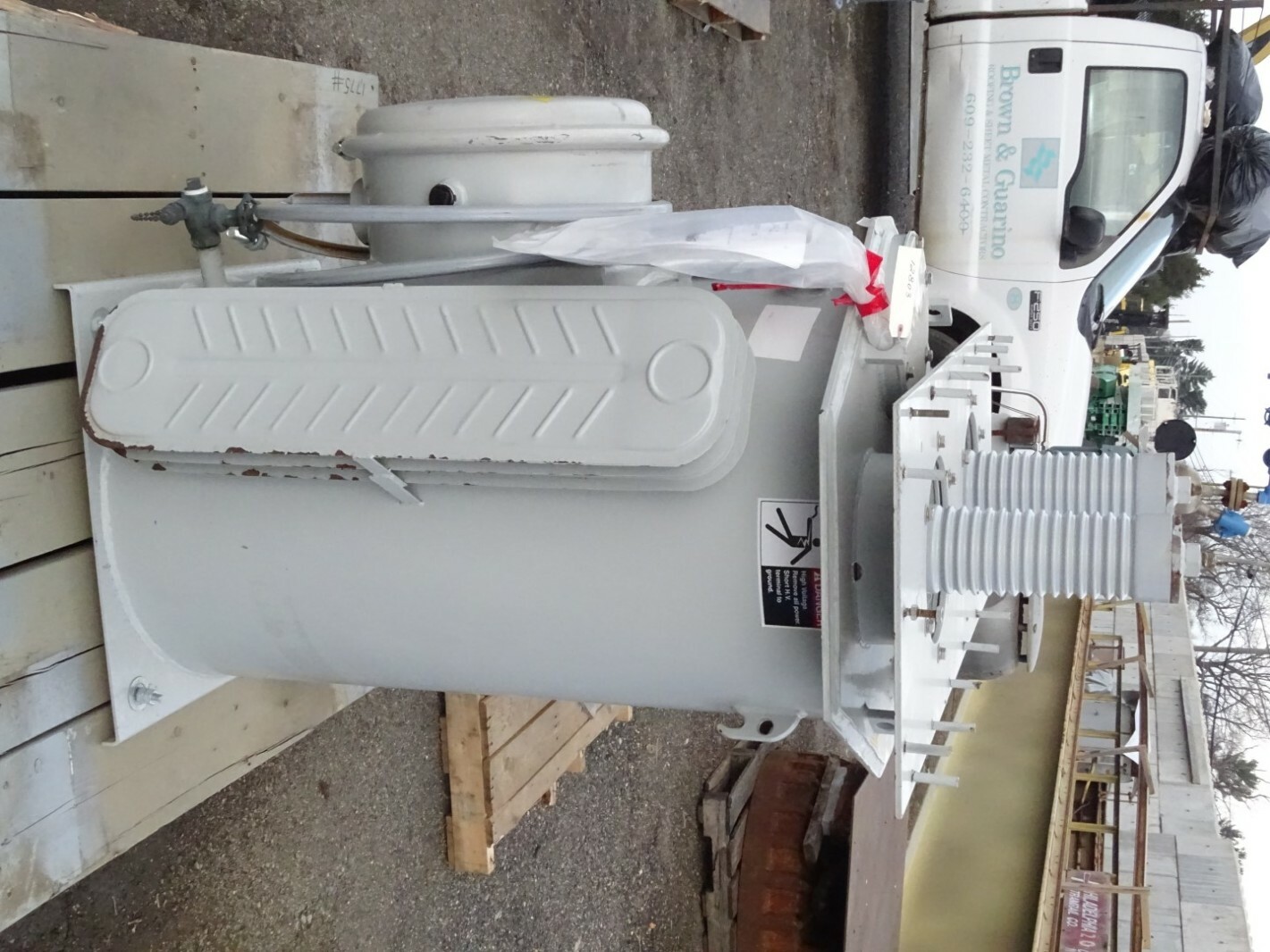GE 57kVA Transformer Rectifier 460v Single Phase, SEC: 59400v , GEK ...