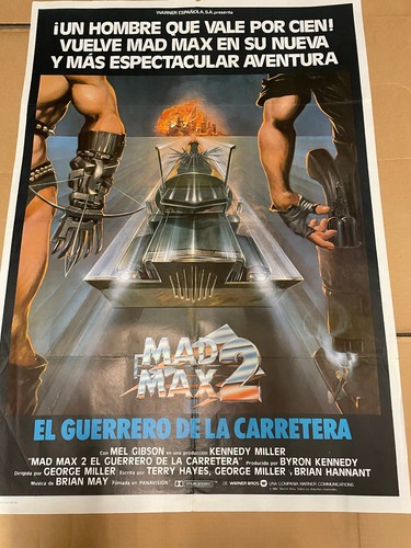 MAD MAX 2 THE ROAD WARRIOR INTERNATIONAL SPANISH MOVIE POSTER 1981 39 ...
