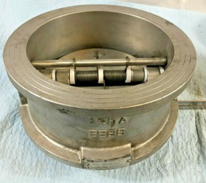 6" Wafer Check Valve - 316 Stainless Steel - Dual Plate. 150psi NRV ...