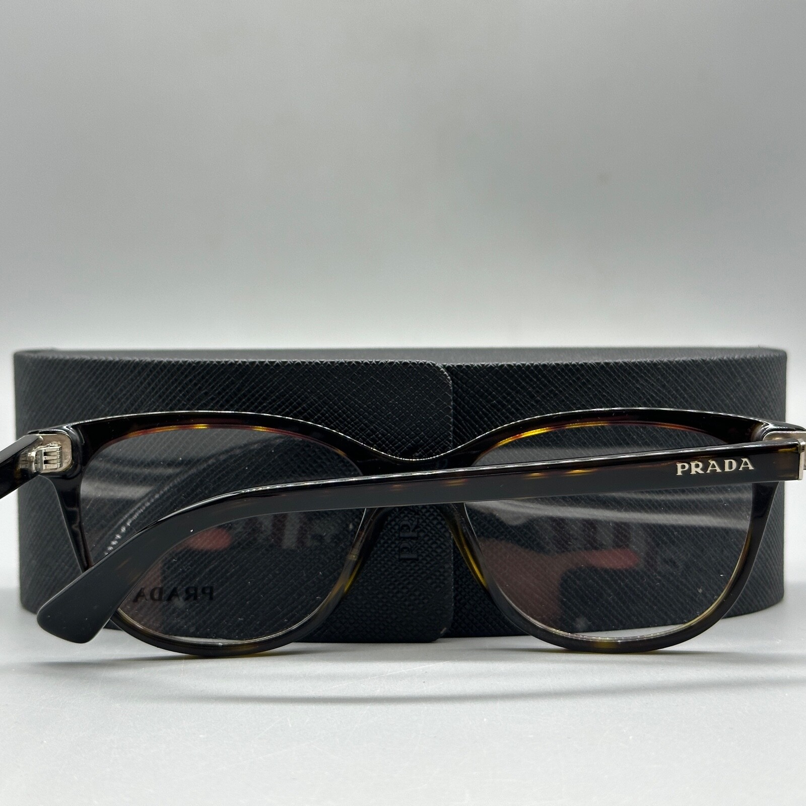 Prada PR 14RV 2AU101 Unisex Eyeglasses - 52-16-140mm- Havana- 100% ...