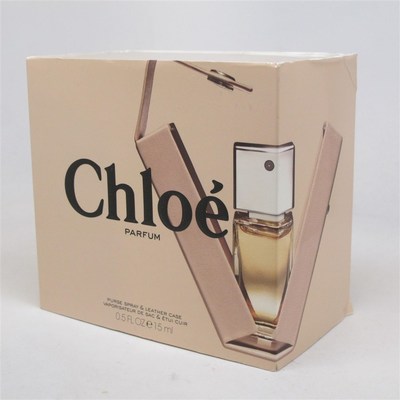 CHLOE by Chloe 15 ml/ 0.5 oz Parfum Purse Spray w/ Leather Case NIB | eBay