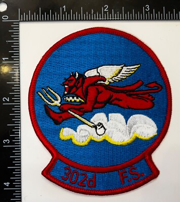 USAF 302nd Fighter Squadron Hellions Patch | eBay