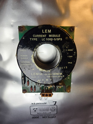 Miller Welder LEM current Module type LC1000-S/SP5 CH-1228 board locate ...