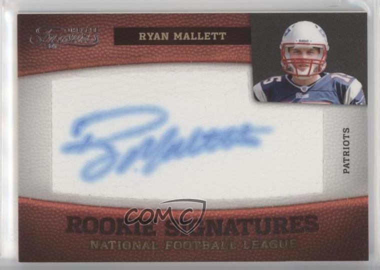 2011 Panini Timeless Treasures - Rookie Signatures #203 Ryan Mallett ...